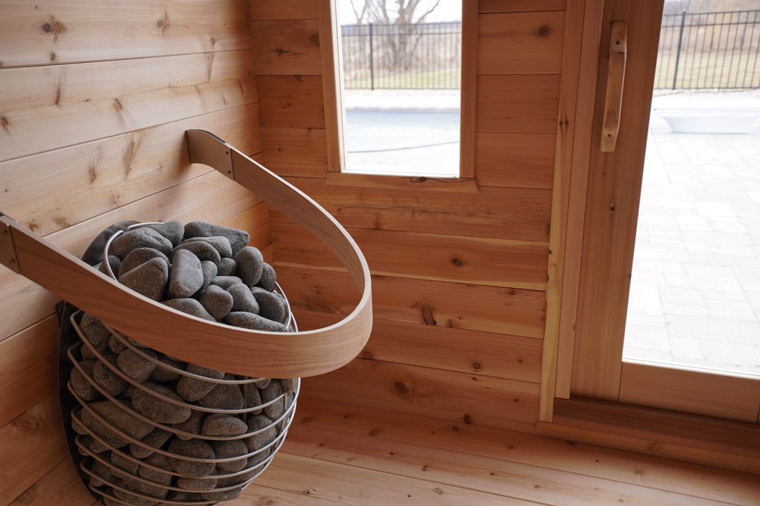 Building a Canadian Timber Georgian Cabin Sauna: Step-by-Step ...