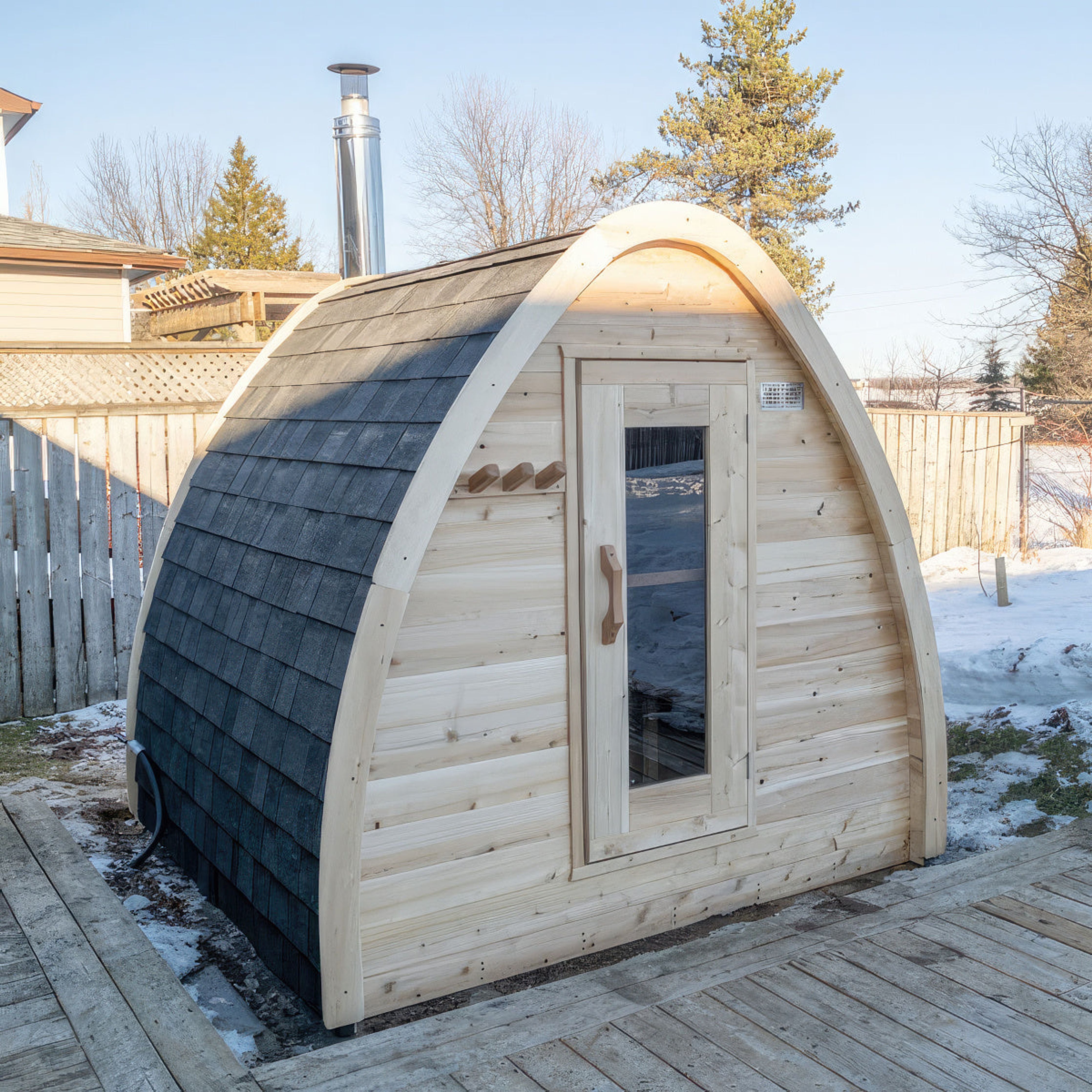 Mini Pod Sauna – Finnish Sauna Builders
